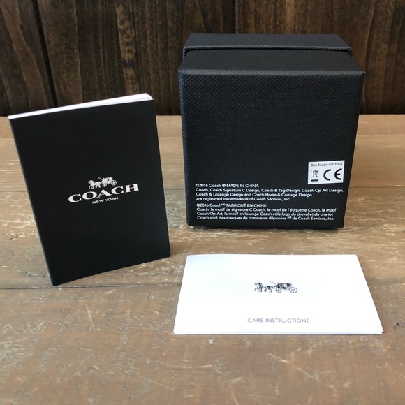 Coach | Accessories | Nwt Authentic Coach Signature Barrow Watch | Poshmark